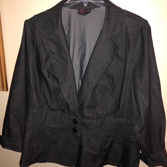 torrid | Jackets & Coats | Torrid Jacket Lightweight Dark Denim | Poshmark